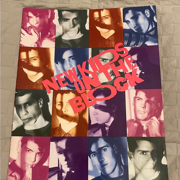 Other | New Kids On The Block 1989 Hangin Tough Tour Concert Program ...